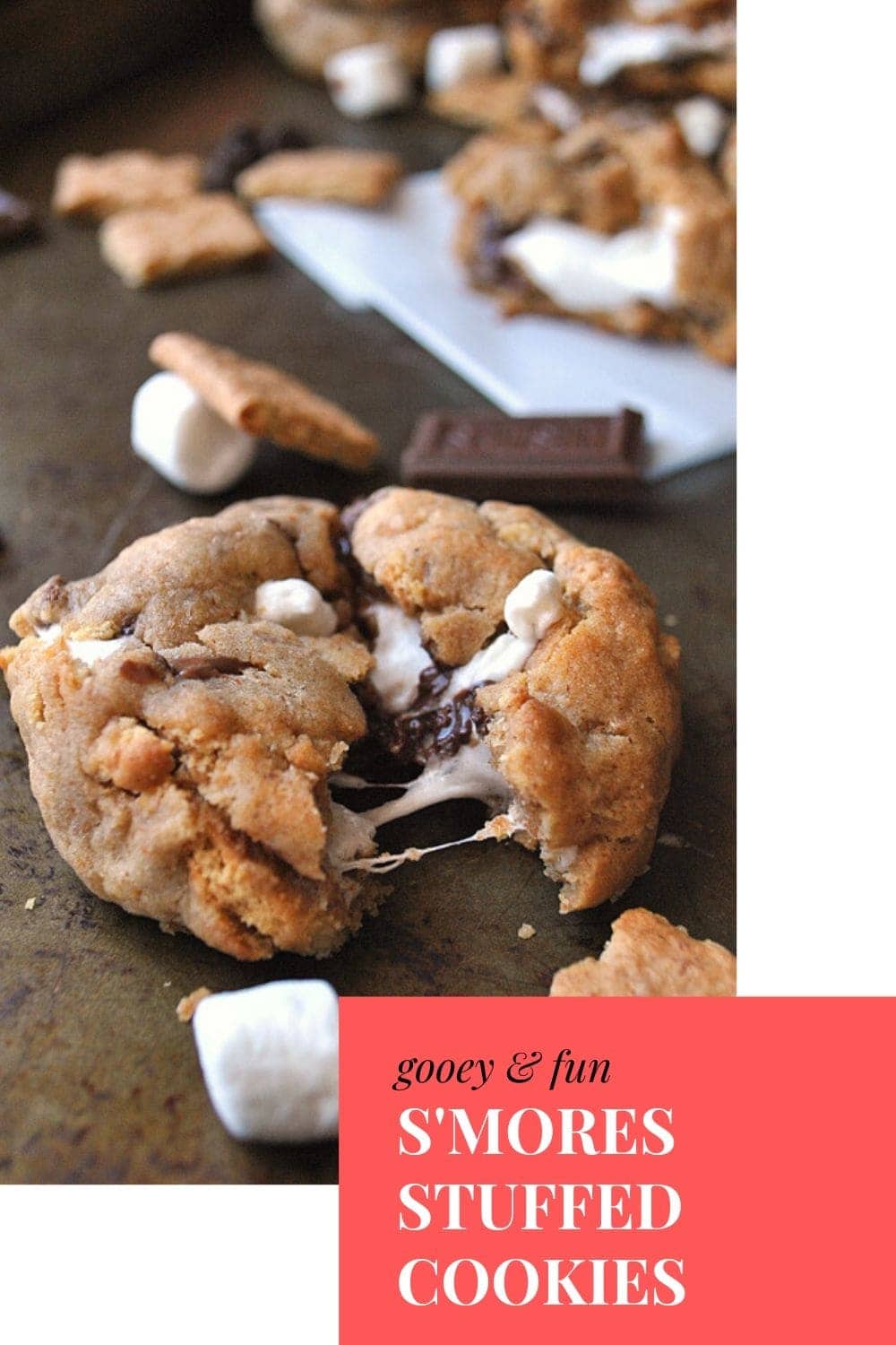 S'mores Cookies Recipe - A Cookie Named Desire