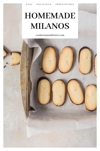 Milano Cookies Recipe - A Cookie Named Desire