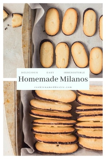 Milano Cookies Recipe - A Cookie Named Desire