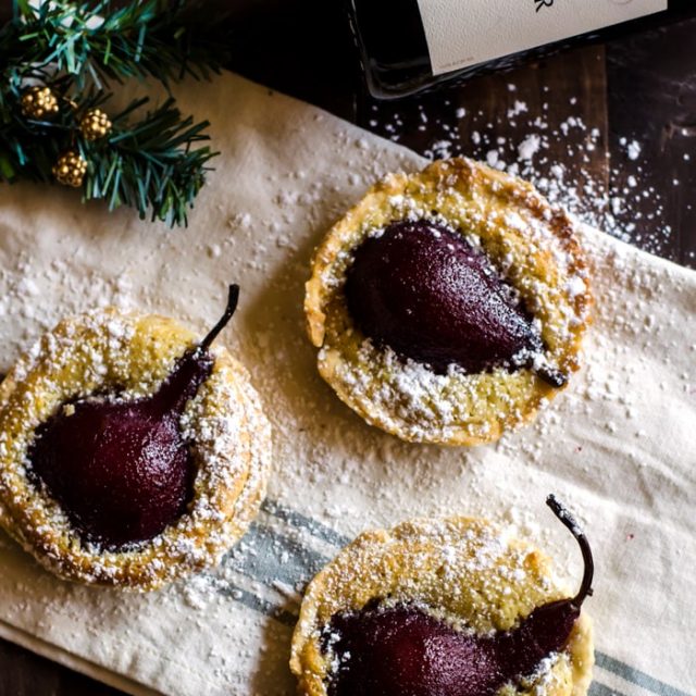 Poached Pear Tarts Recipe - A Cookie Named Desire
