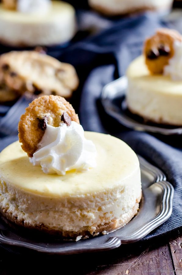 Mini Cookie Dough Cheesecake - A Cookie Named Desire