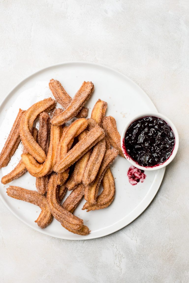 Red Velvet Churros - A Cookie Named Desire