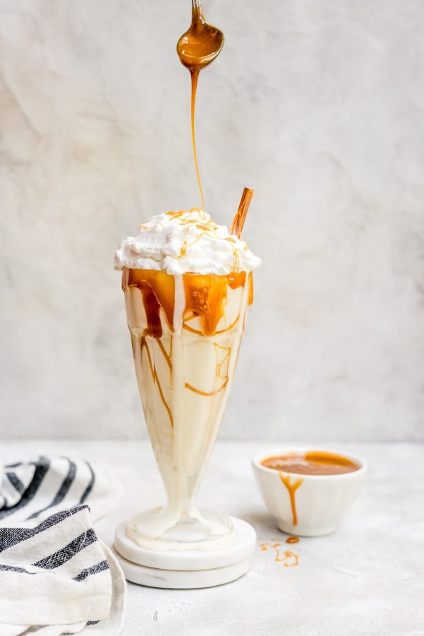 Salted Caramel Milkshake Recipe