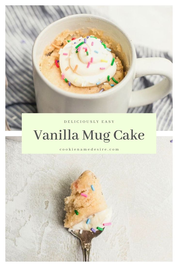 Vanilla Mug Cake