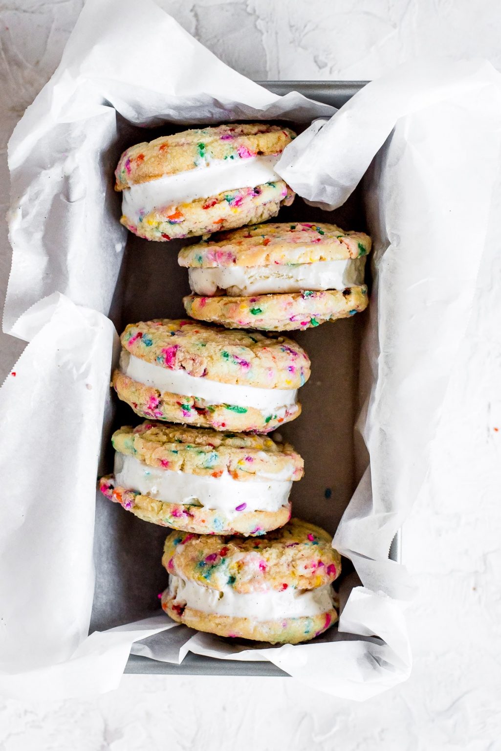 Donut Ice Cream Sandwich - A Cookie Named Desire