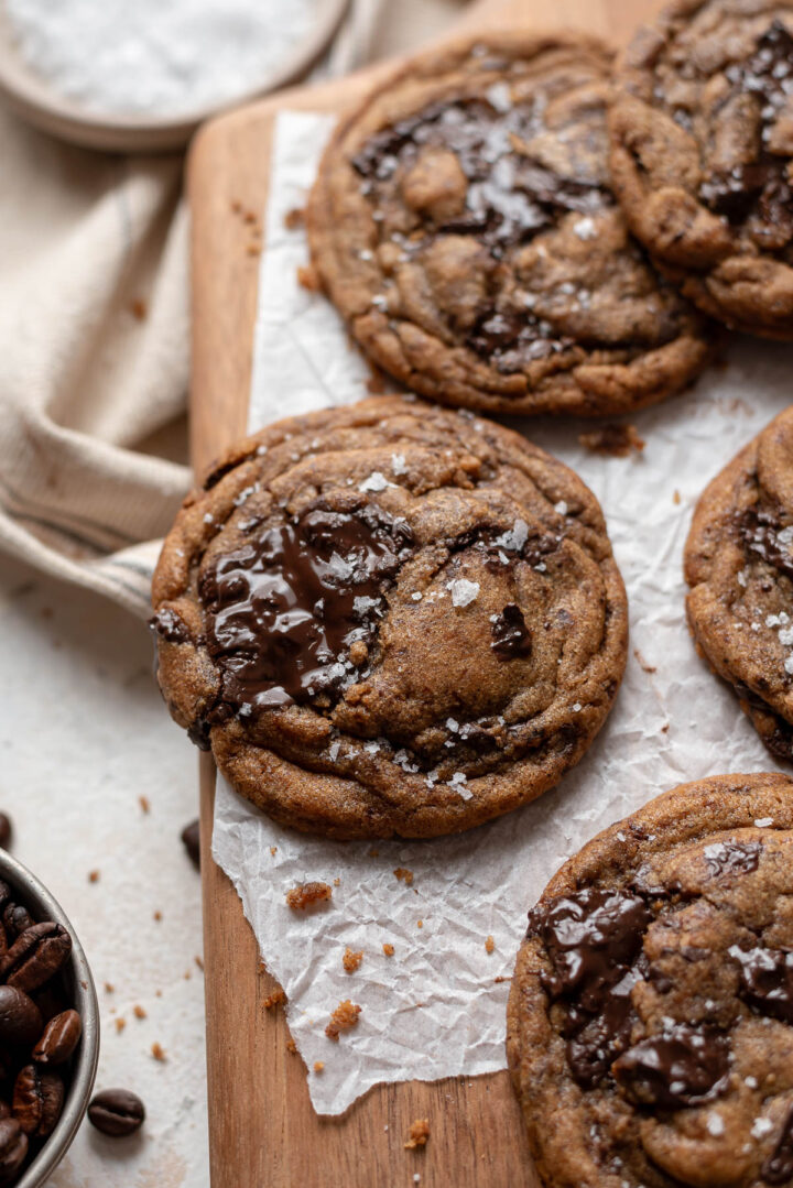Espresso Chocolate Chip Cookies - A Cookie Named Desire