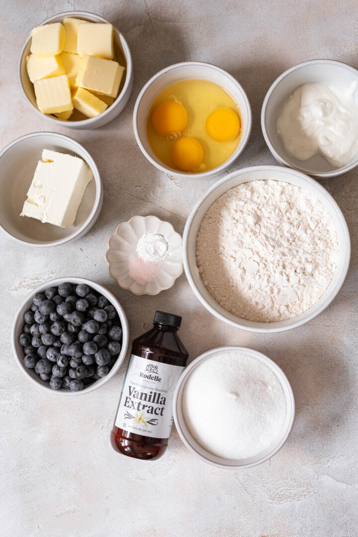 Blueberry Pound Cake - A Cookie Named Desire